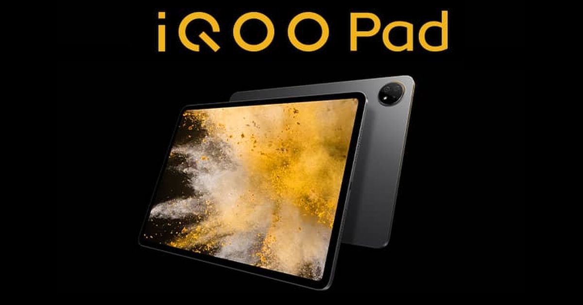 iQOO Pad to launch on May 23; Design, variants revealed - Gizmochina