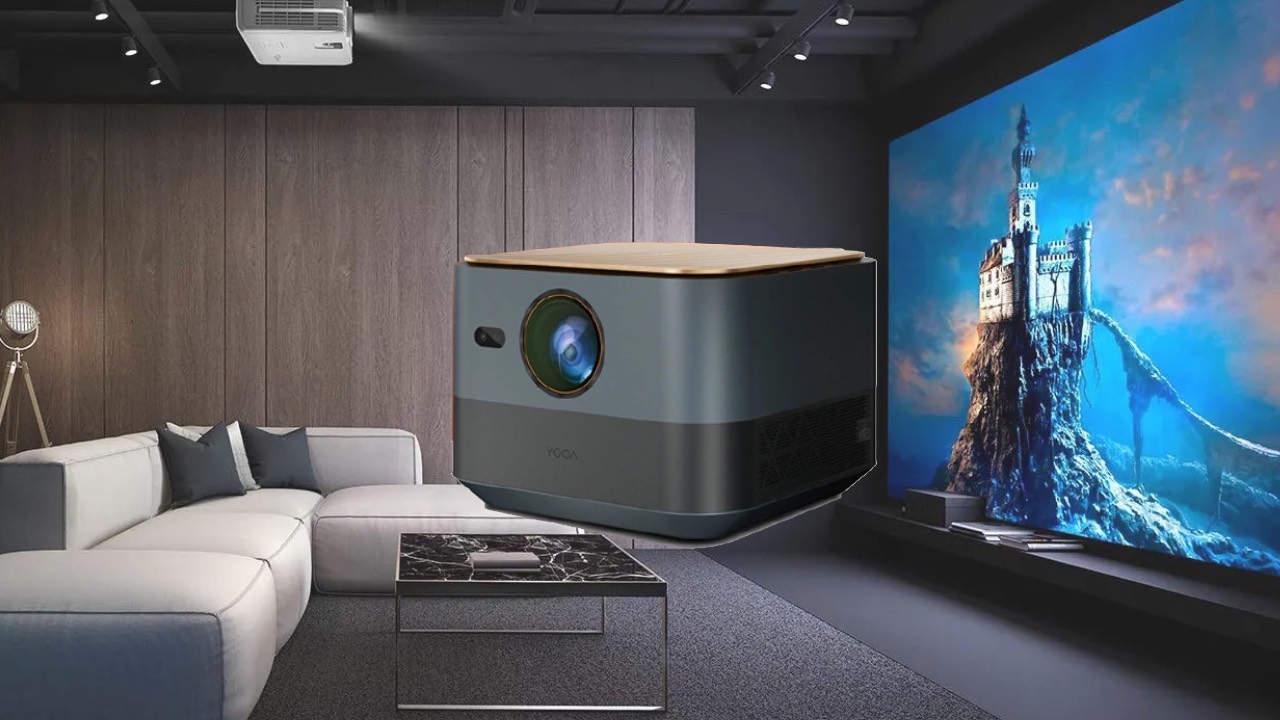 Lenovo YOGA 5000s Smart Projector with Custom Light Machine for ...