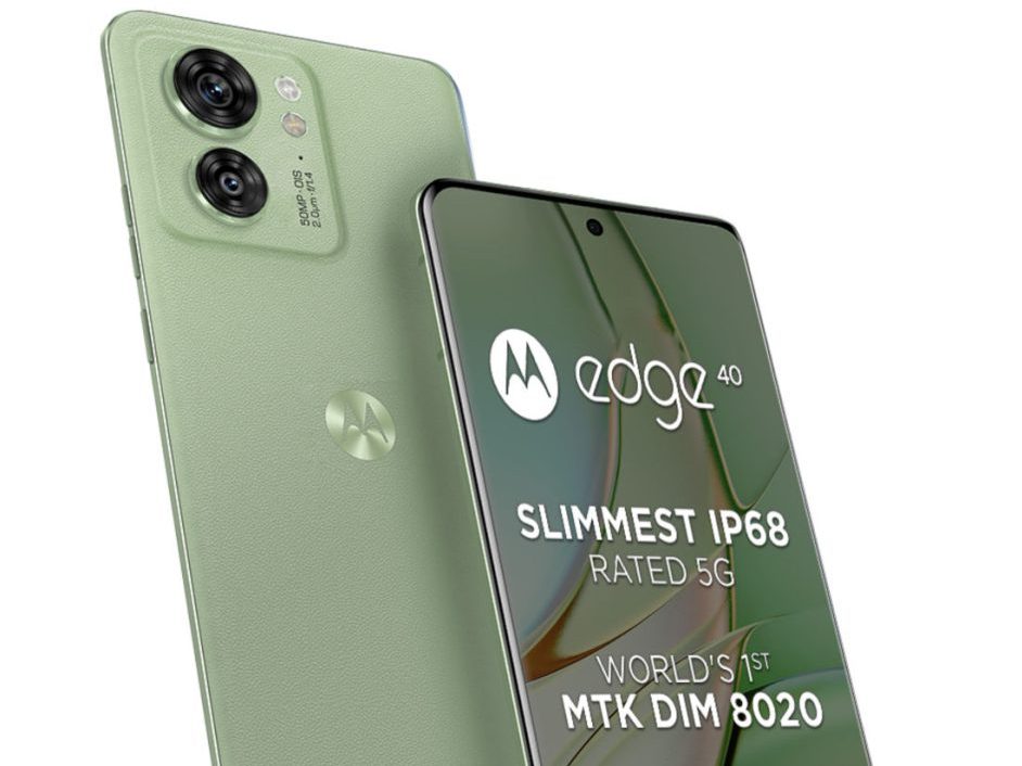 Motorola Edge 40 unveiled with Dimensity 8020, 144Hz OLED display ...