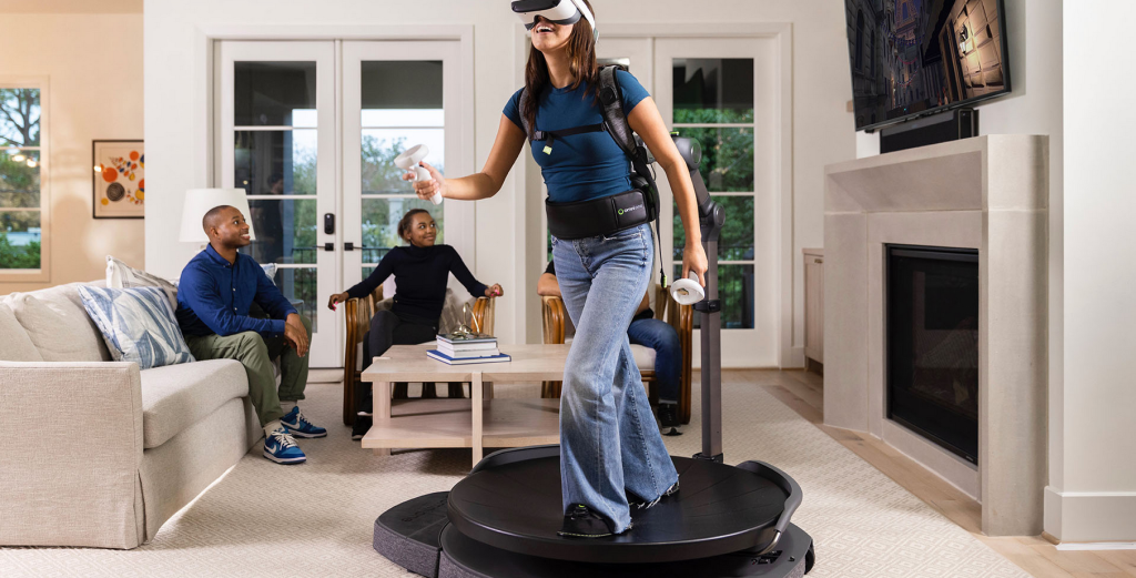 Omni Virtual Reality Treadmill
