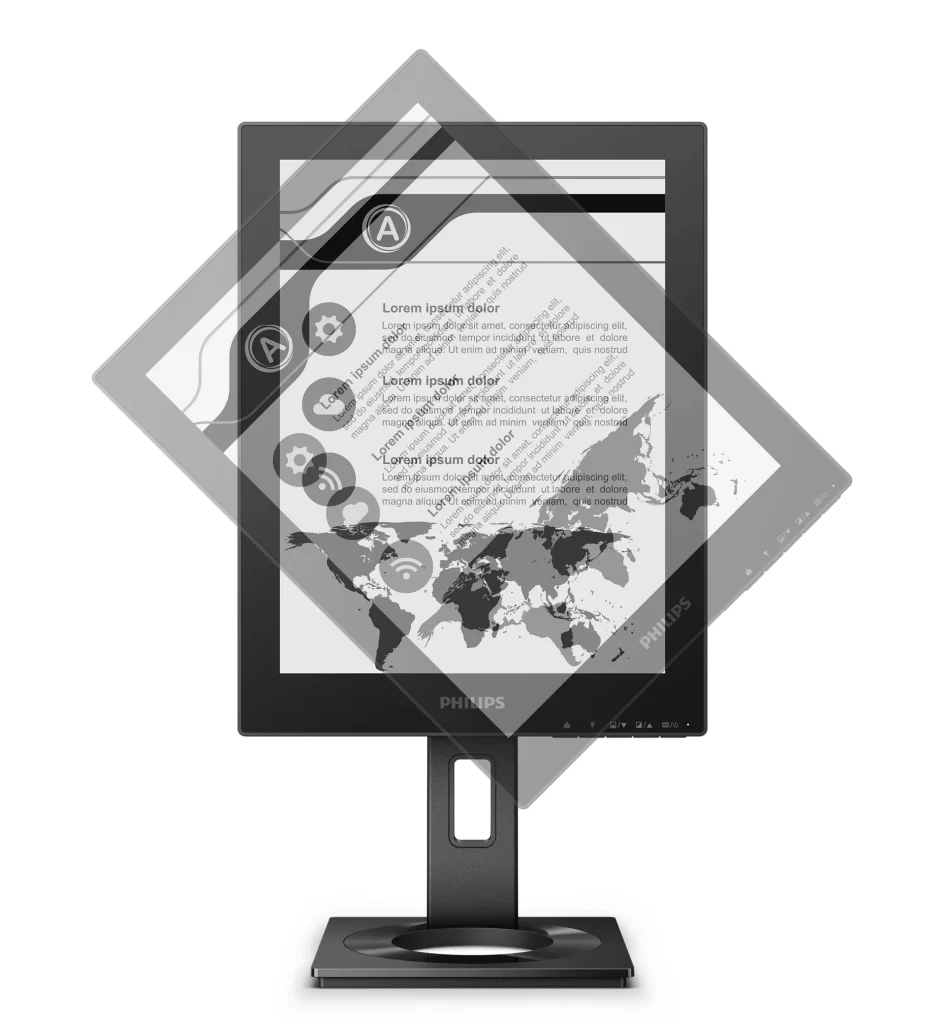 Philips Business Monitor with a 13.3-inch e-ink display launched at ...