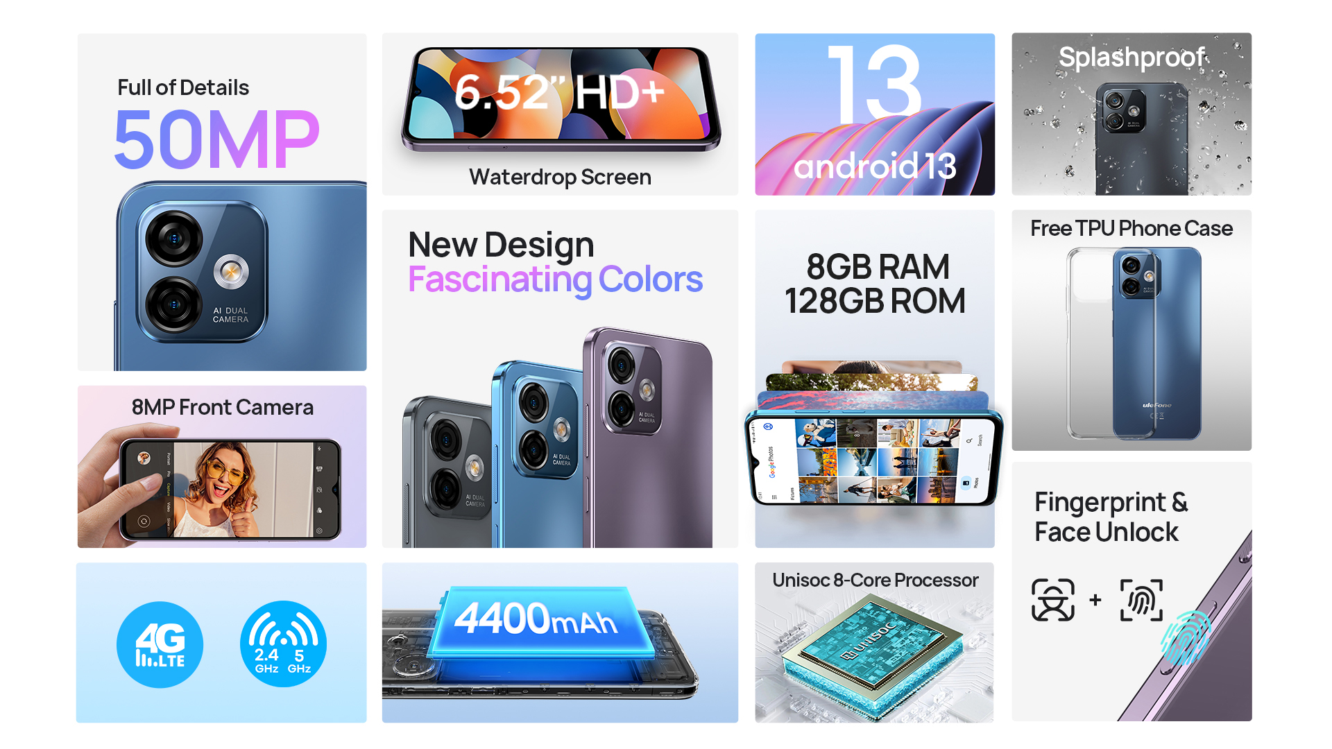 Ulefone Note 16 Pro packing Android 13 and a massive "16GB" RAM, all for under $200 announced ...