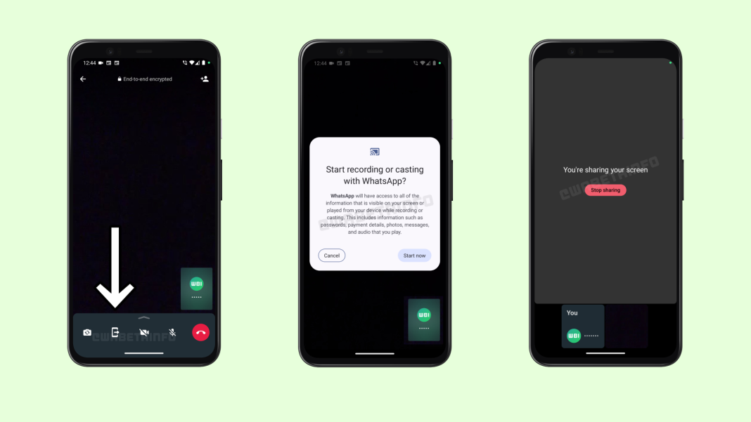 WhatsApp working on screen sharing feature for Android phones - Gizmochina