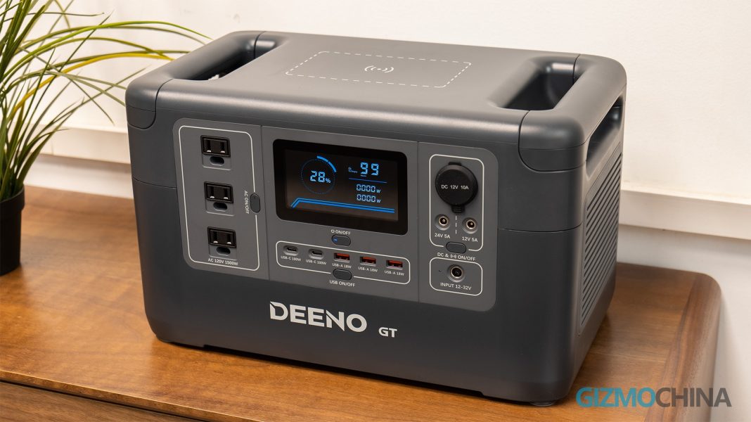 DEENO GT X1500 Portable Power Station Review: A good helper for camping. - Gizmochina