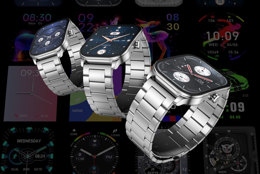 Amazfit Pop 3S launched in India with Bluetooth calling, stainless ...