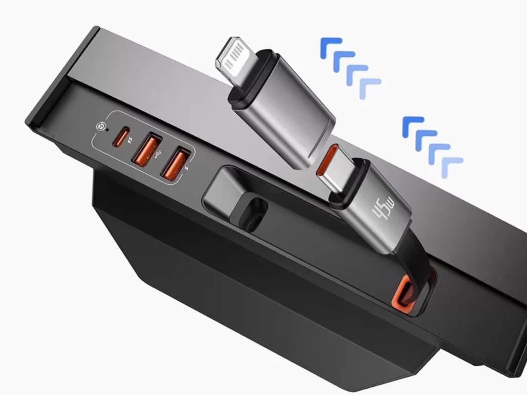 Baseus launched a 4-port docking station for Tesla cars, along with a ...