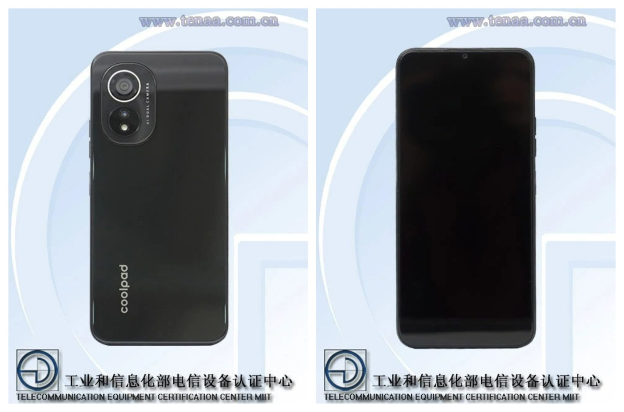 Coolpad CP17 arrives on TENAA with images and specs - Gizmochina