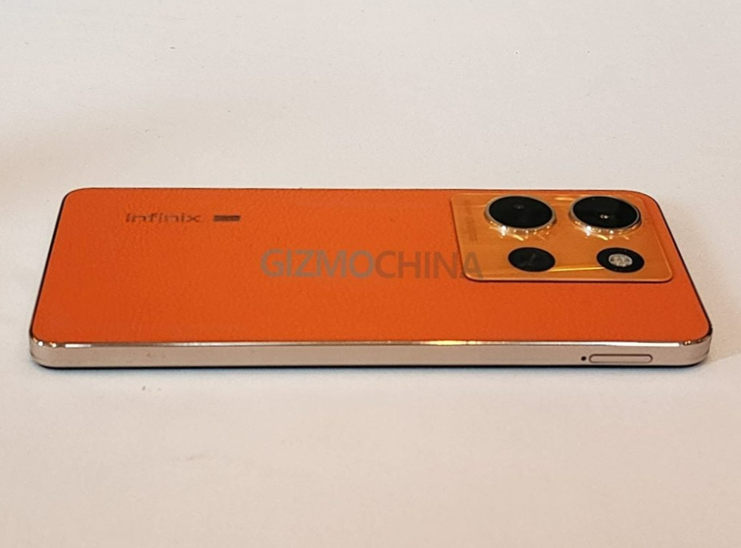 Infinix Note 30 5G Sunset Gold with leather back’s first sale date for ...