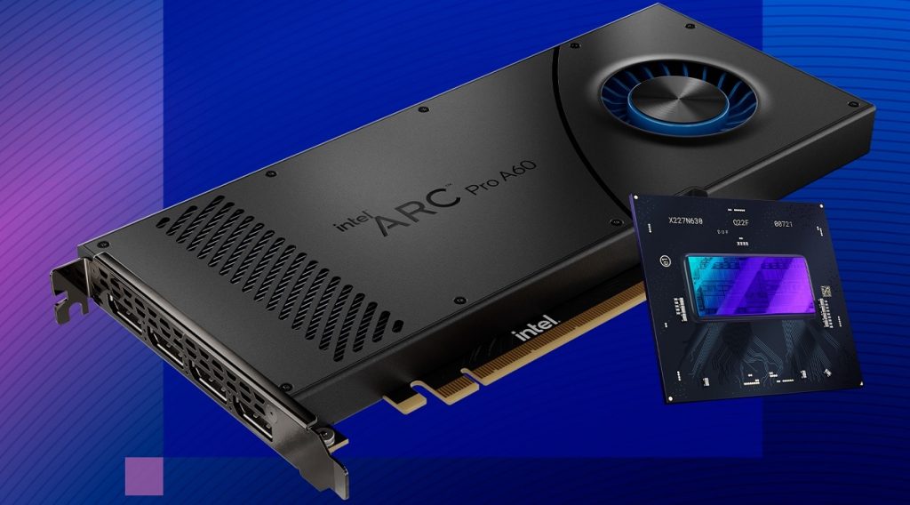 Intel unveils new Arc Pro A60 & Pro A60M workstation GPUs - Gizmochina