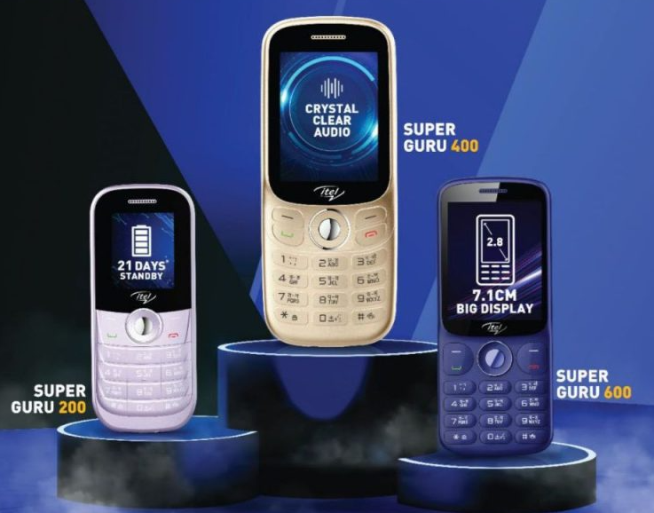 Itel introduces the 'Super Guru' Feature phone series for the Indian ...