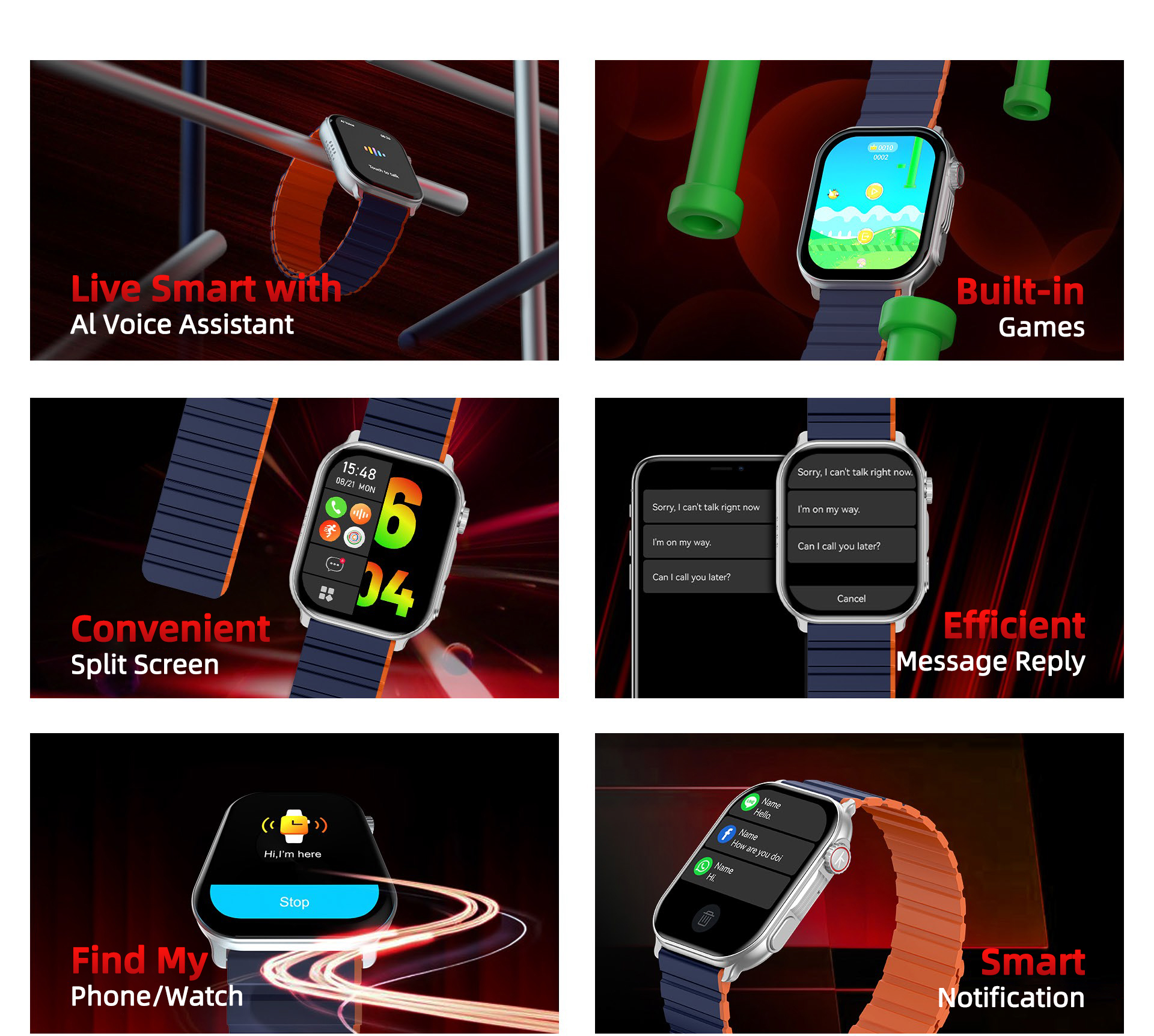 Kieslect KS Pro BT calling smartwatch with 2" AMOLED display & abnormal ...