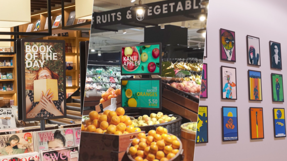 Philips Tableaux with a 25-inch E INK Advanced Color e-paper display ...