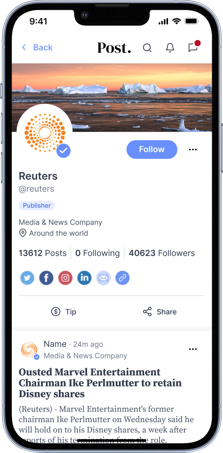 Post, another Twitter Alternative, Launches an iOS App for News ...