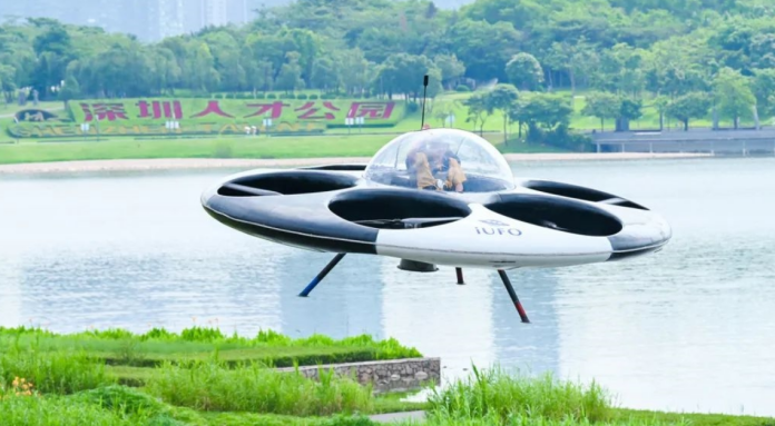 World's First Electric Flying Saucer Takes Off in Shenzhen:15 Minute ...