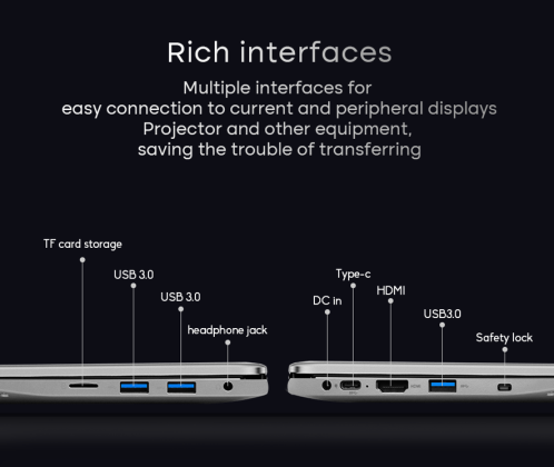 DERE R16 PRO Laptop: 16-inch 2.5K Full HD Display and Intel N95 ...