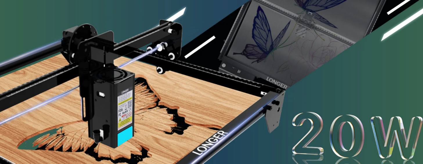 Save $20 on the Longer Laser B1 20W Laser Engraver - Gizmochina