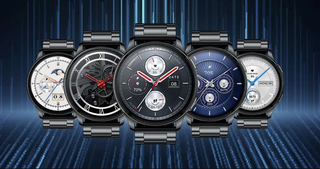 Amazfit Pop 3R smartwatch with round AMOLED display, Bluetooth calling ...