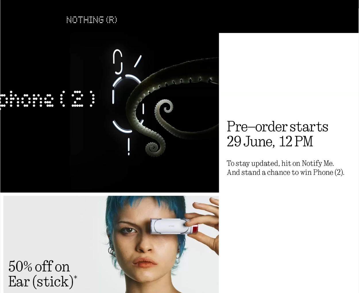 Nothing Phone (2) Indian Pre-order Date Revealed, Possible First Sale ...