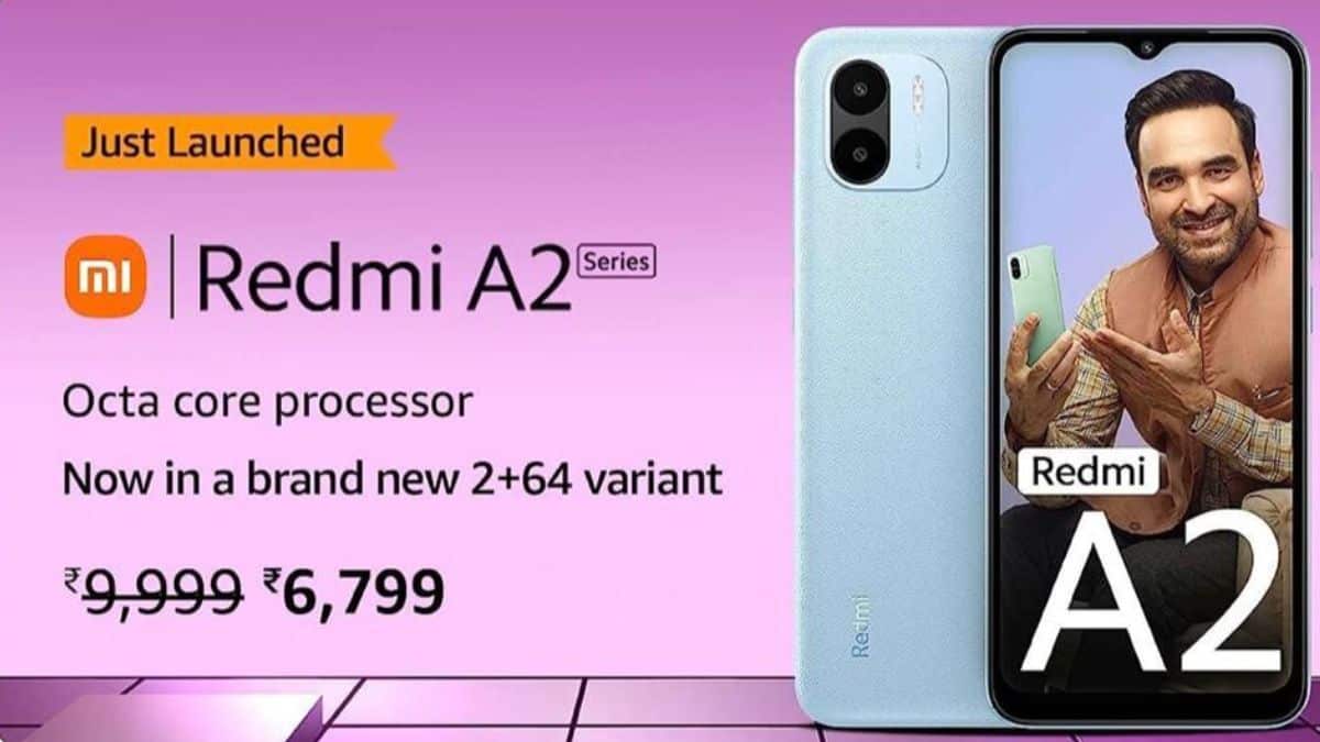 Redmi A2 series now available in 2GB RAM + 64GB storage option in India ...