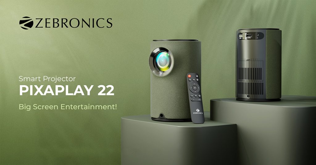 Zebronics ZEB-PixaPlay 22 1080p projector launched in India with Built ...