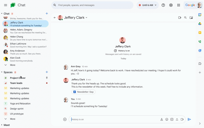 Google Chat's next update will enhance conversation organization ...