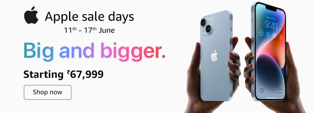 Apple Sale Days: iPhone 14 series sees massive discount on Amazon India ...