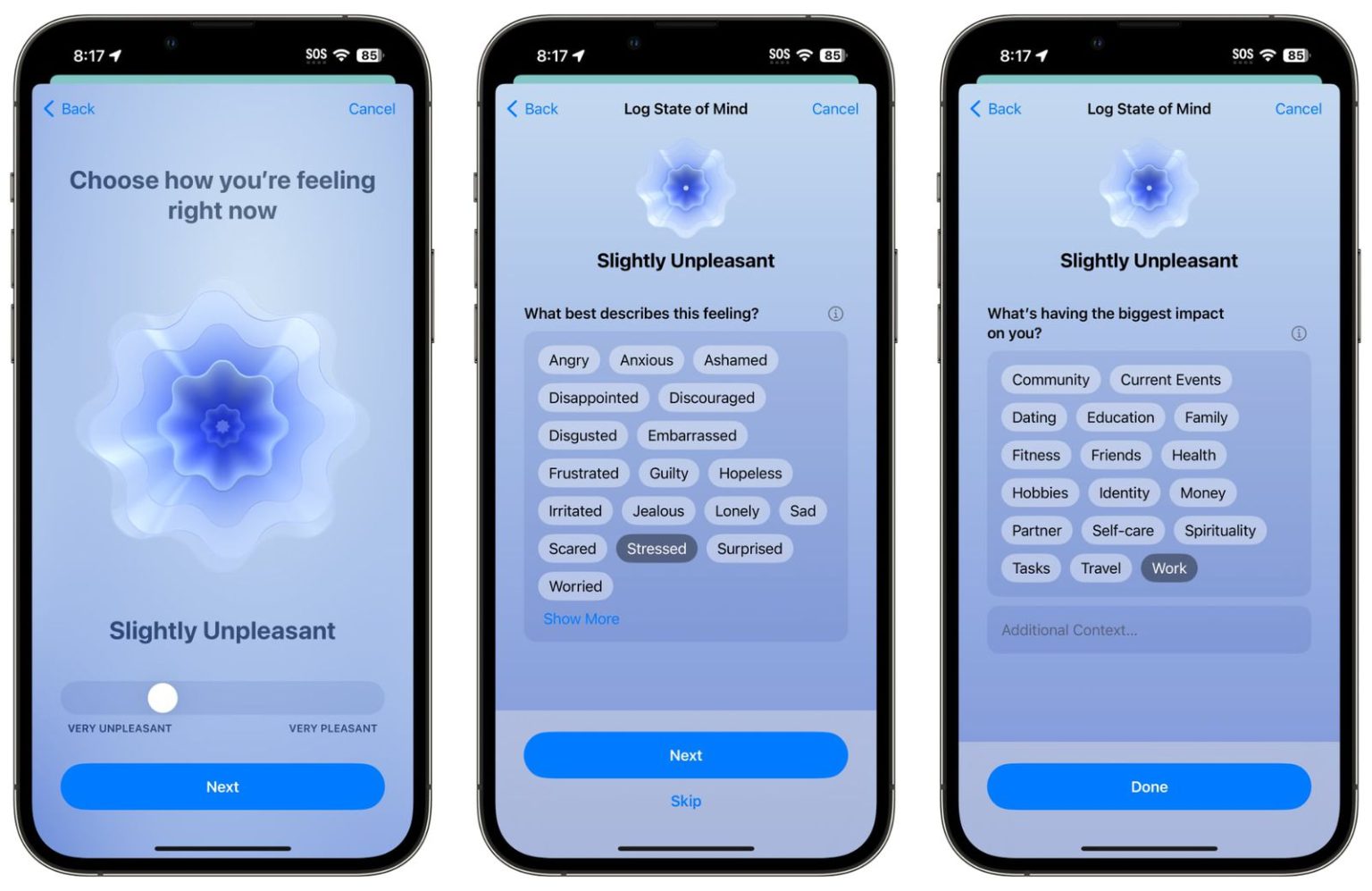 Apple's Health App Update lets you Log your Moods & Emotions ...