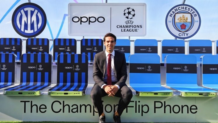 Kaka and Oppo Celebrate UEFA Champions League Final with Fans - Gizmochina