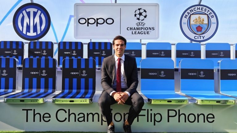 Kaka and Oppo Celebrate UEFA Champions League Final with Fans - Gizmochina