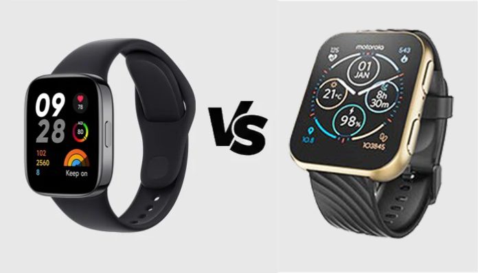 Amazfit Pop 3S vs Moto Watch 200: Specs Comparison