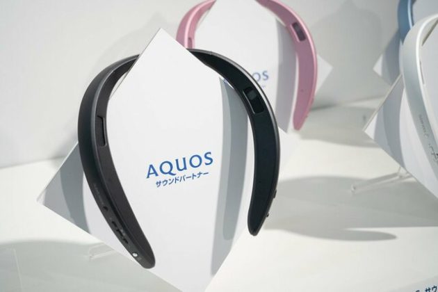 Sharp's New Neck Speaker Helps You Hear Clearly in Noisy Environments - Gizmochina
