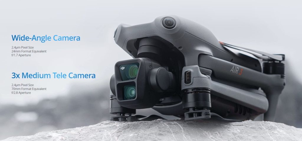 DJI Air 3 drone with dual 4K cameras announced - Gizmochina
