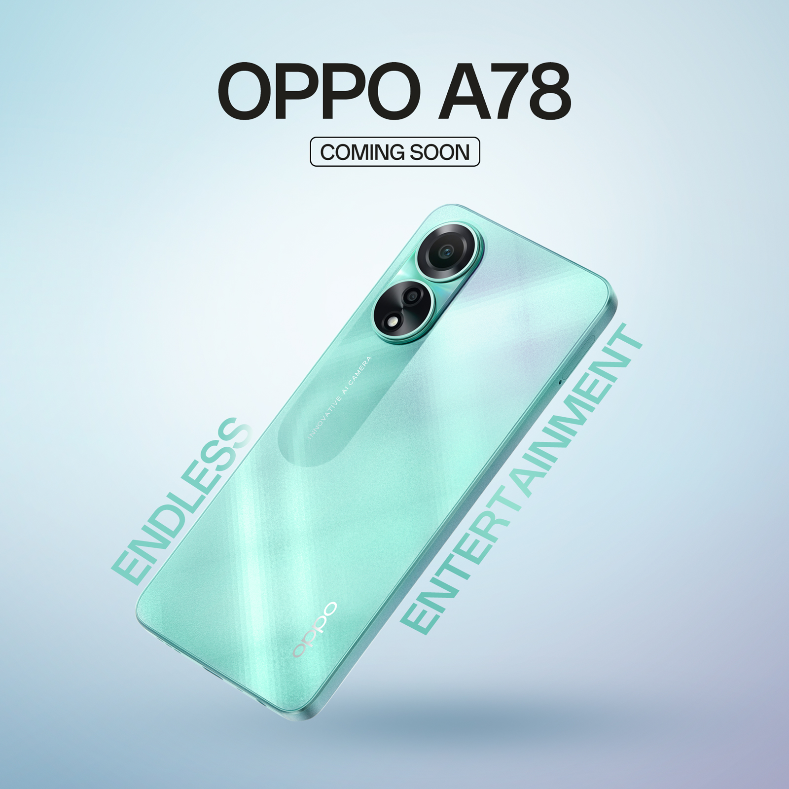 Oppo A78 4G officially teased in India, launch imminent - Gizmochina