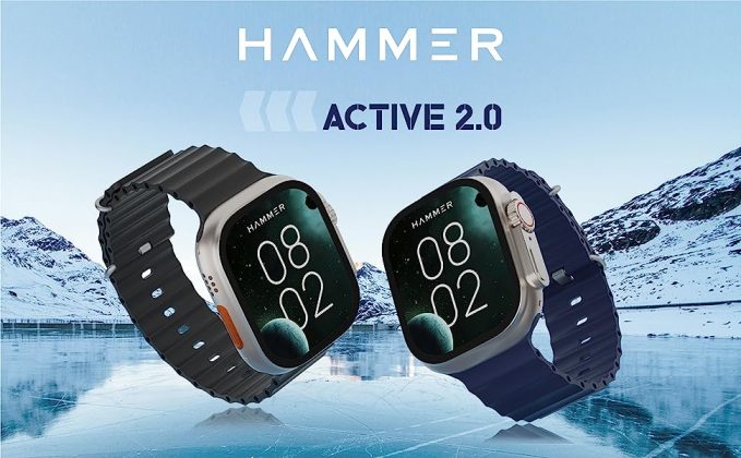 HAMMER launches Active 2.0 and Cyclone smartwatches in India, pricing ...