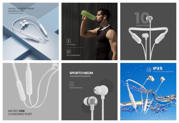 Haemo Sporto Mighty, Sporto 2 & Sporto Neom Neckband earbuds launched ...