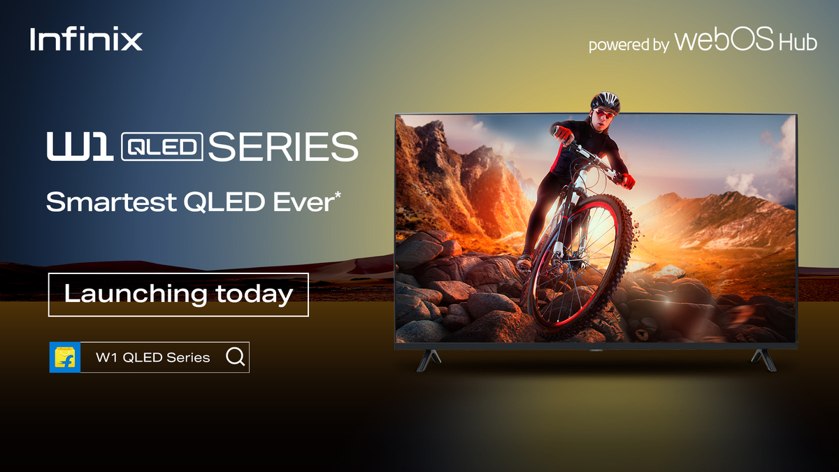 Infinix W1 series QLED TVs with up to 4K resolution, webOS launched in ...