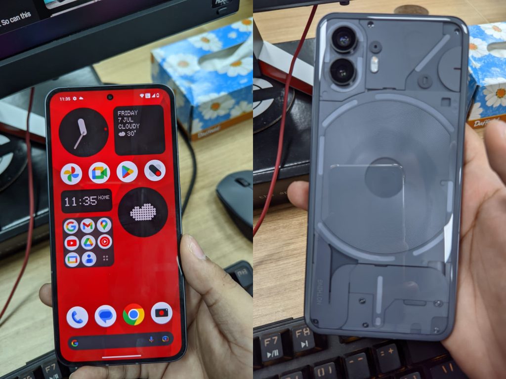 Nothing Phone (2) hands-on images with packaging box leaked ahead of ...
