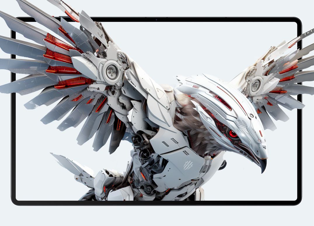 Red Magic gaming tablet front design, battery size, charging ...