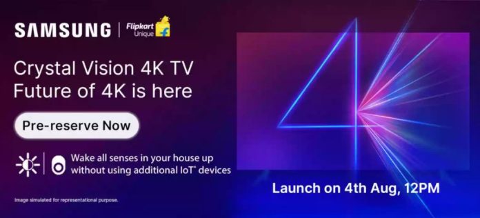 Samsung Crystal Vision 4K Televisions To Launch In India On August 4 ...
