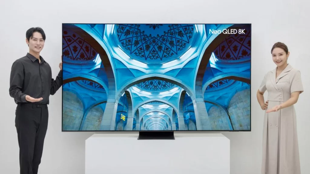 Samsung unveils 98-inch 8K Neo QLED TV with 120W speakers in South ...
