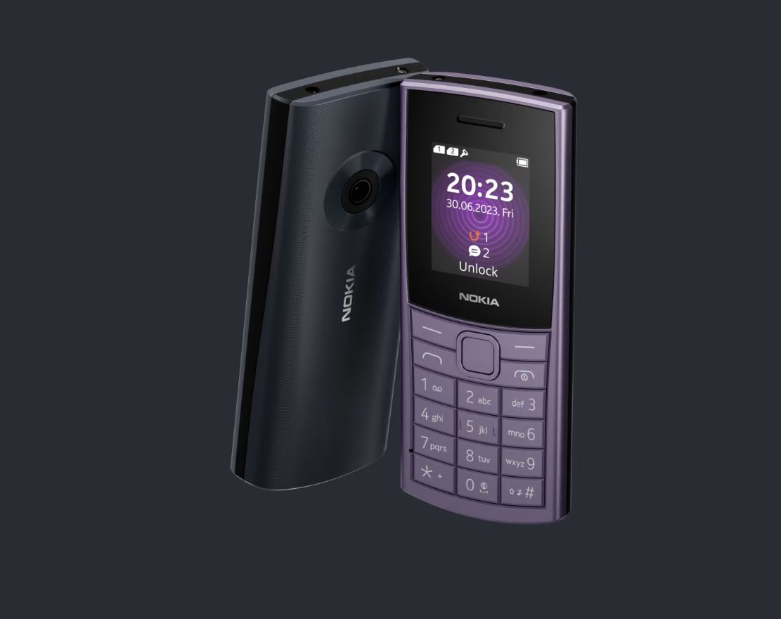 Nokia 110 4G (2023) & 110 2G feature phones with inbuilt UPI launched ...