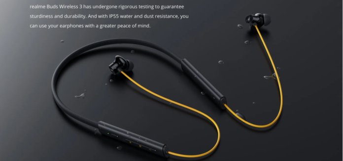 Realme Buds Wireless 3 neckband earbuds with 30dB ANC, 360° Spatial ...