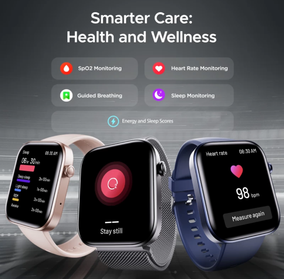 boAt Storm Call 2 smartwatch with 1.83" HD display, BT calling & 5-day ...