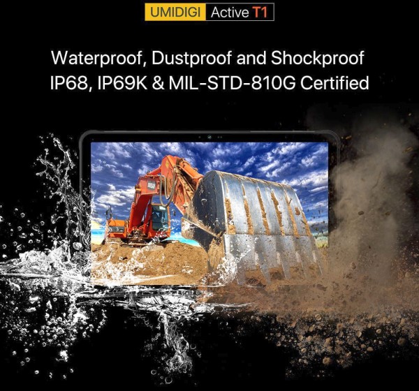 Umidigi Active T1 Android tablet with a mammoth 15,000mAh battery and ...