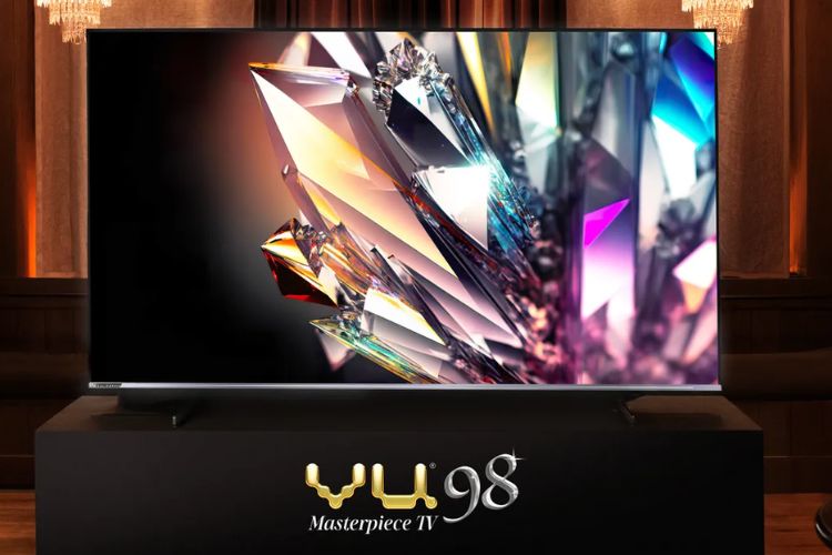 Vu Masterpiece QLED TV With 4K 120Hz Display, 204W Speaker System ...