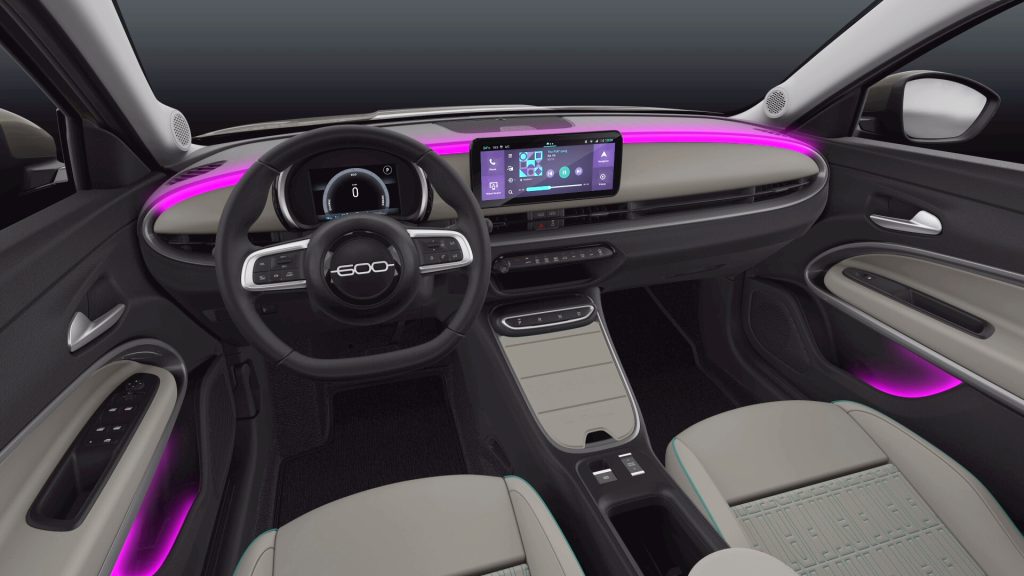 Fiat 600e compact electric SUV with a range of up to 400km unveiled - Gizmochina