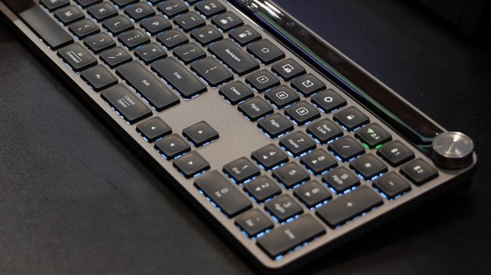 JLab Epic Wireless Keyboard with flexible multiple device connectivity ...