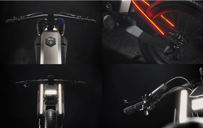 WAU CYBER electric bike hyped as the Tesla of electric bikes, showcased ...