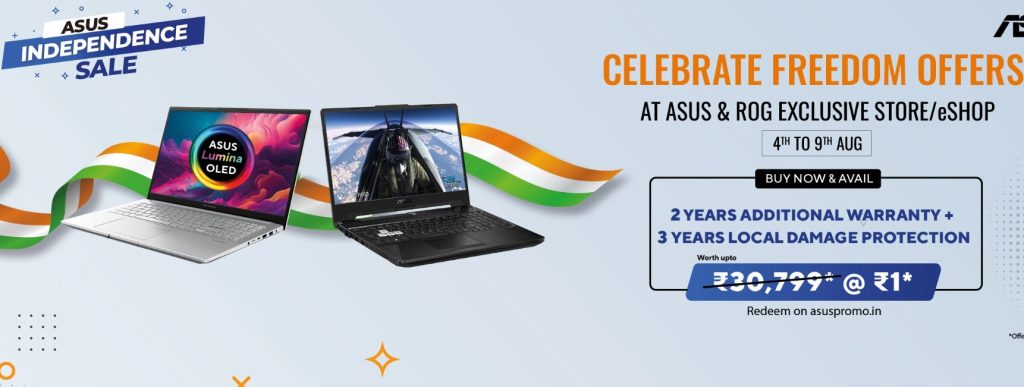 ASUS is Offering Additional Warranty And Damage Protection at Re 1 ...