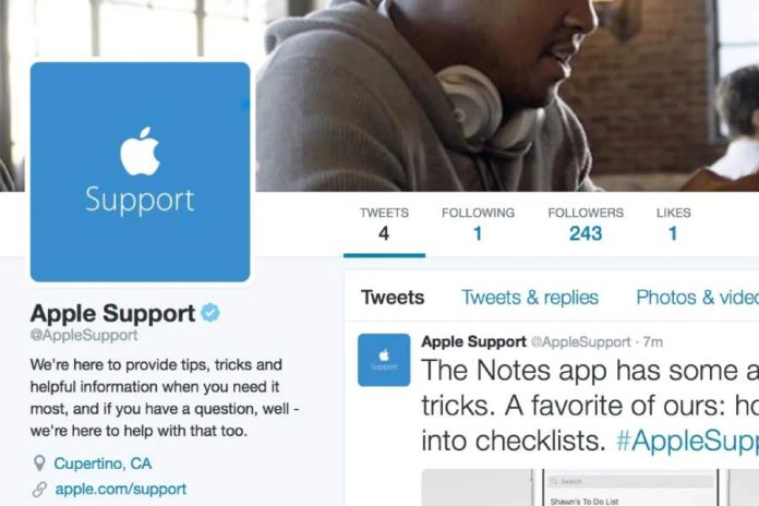 Apple may end customer support on social media platforms